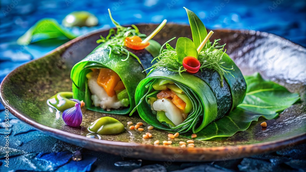 Savor the serenity of an Aquatic Seawich, where succulent seafood meets ...