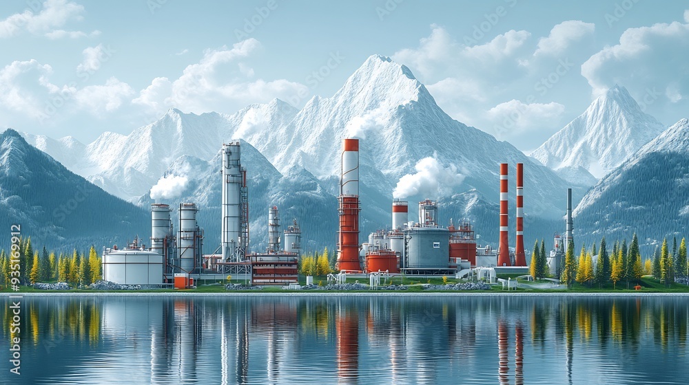 Infographic comparing the energy output and environmental impact of ...