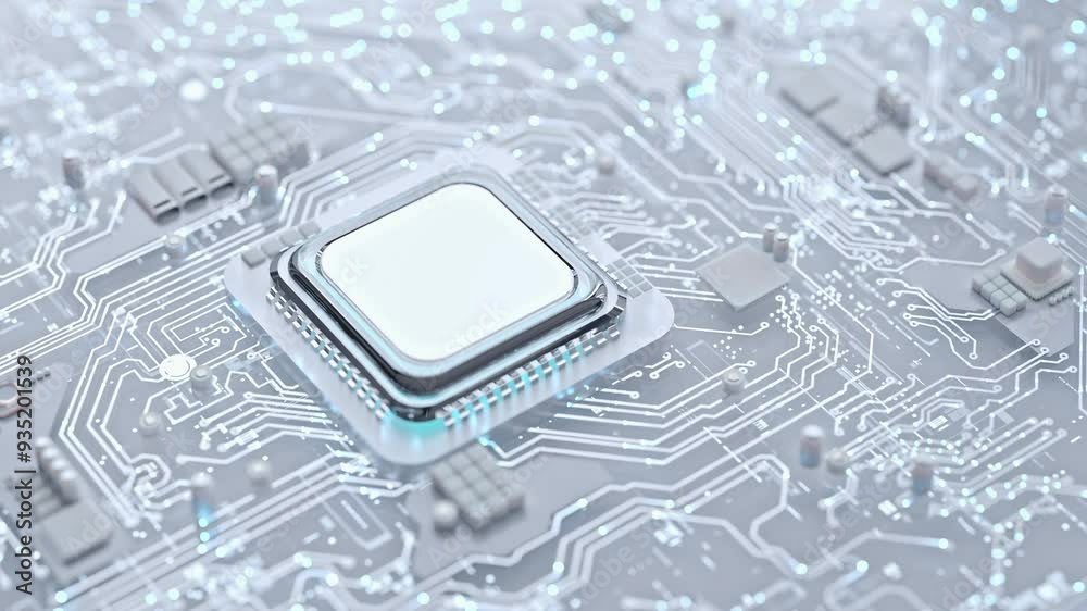 CPU Connection with Motherboard. White screen on Microprocessor and ...