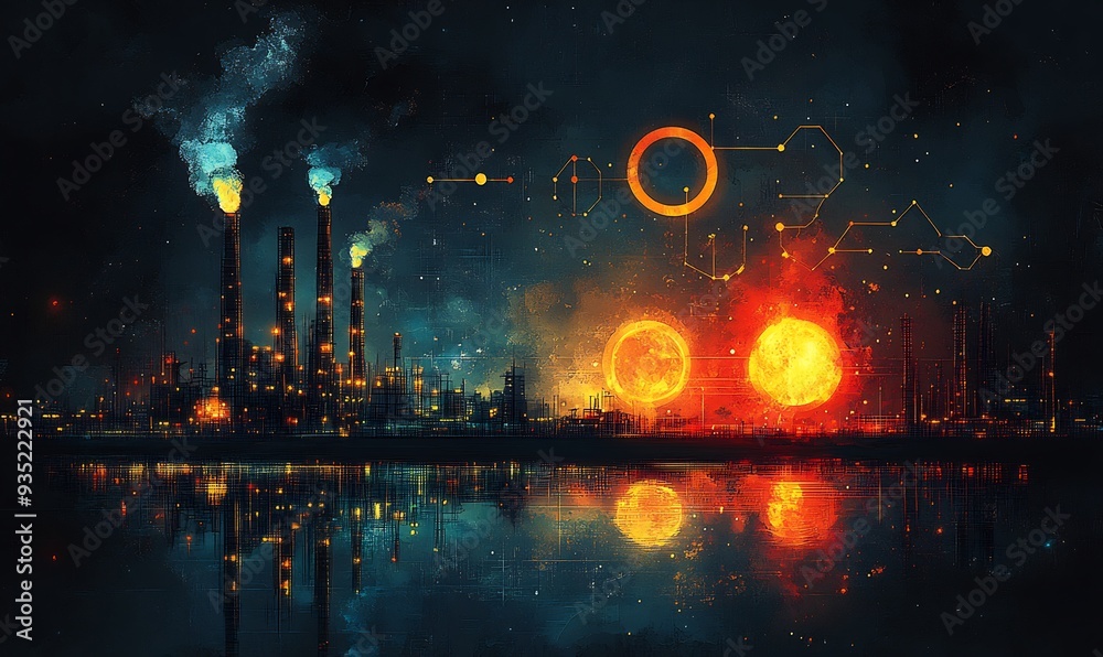 Infographic showing the difference in carbon footprints between ...