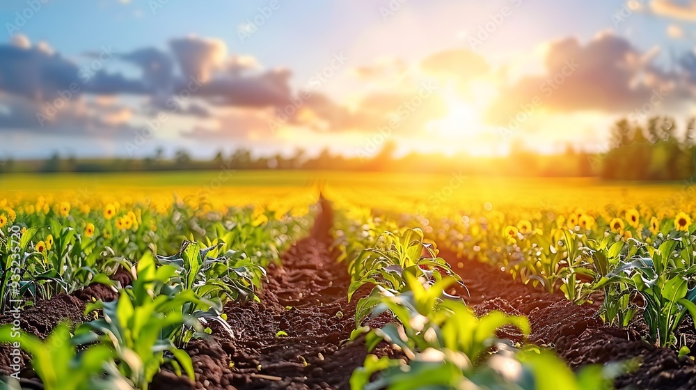 Infographic showing the impact of unsustainable agriculture on soil ...