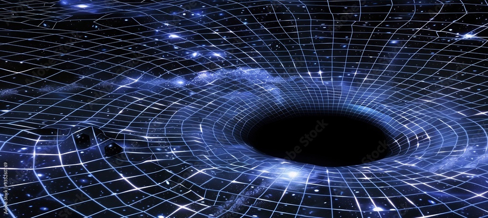 Depict black hole focal point 3D astrophysics with 2D spacetime ...