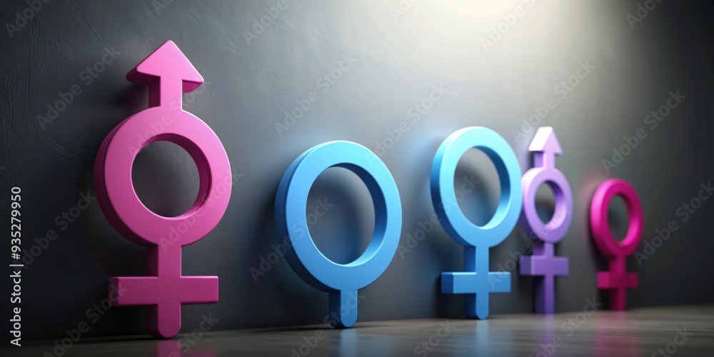 Gender symbols in rendering, gender, symbols, male, female, gender ...