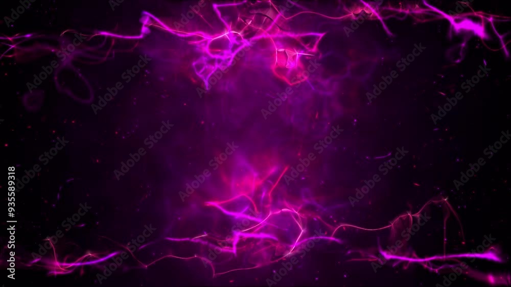 strike four magenta, purple plasma and particles streams on alpha ...
