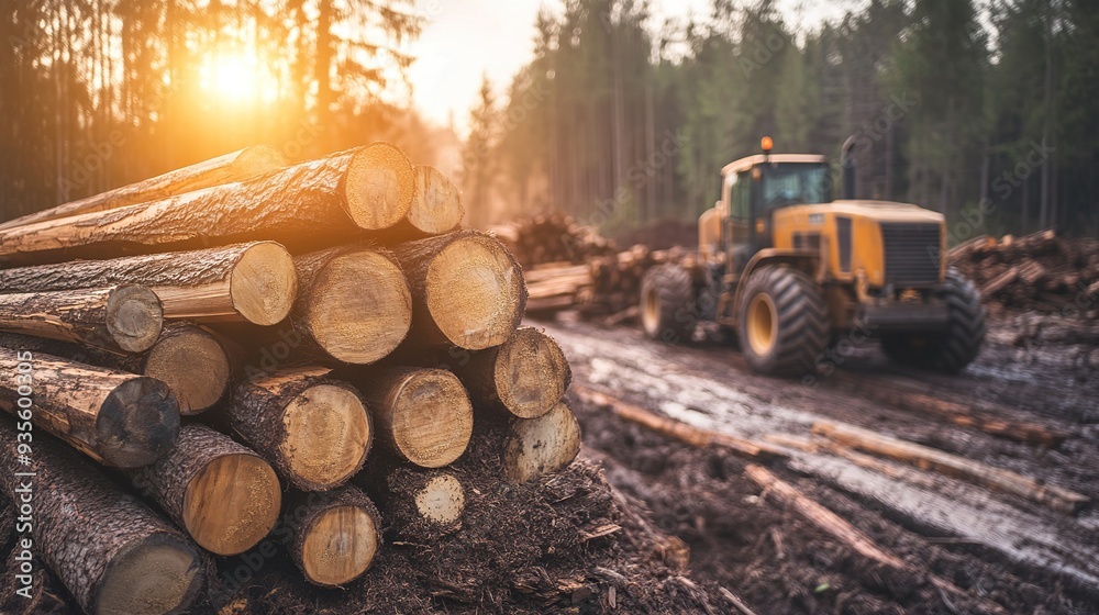 Eco Conscious Wood Company Practices Sustainable Forestry Ensuring