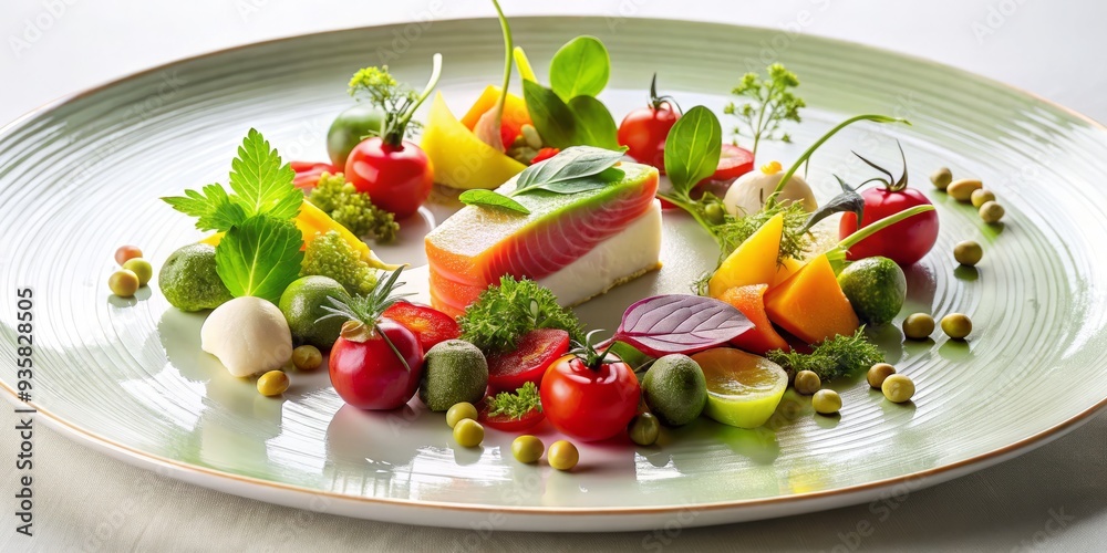 The culinary composition is an art form where the plate is the stage ...