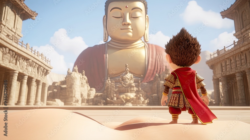 The Classic Scene of Sun Wukong's Havoc in Heaven and His Confrontation ...