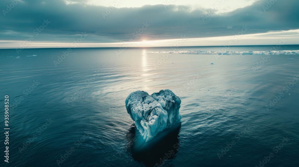 An underwater shot of a swimmer in full motion, their streamlined form ...
