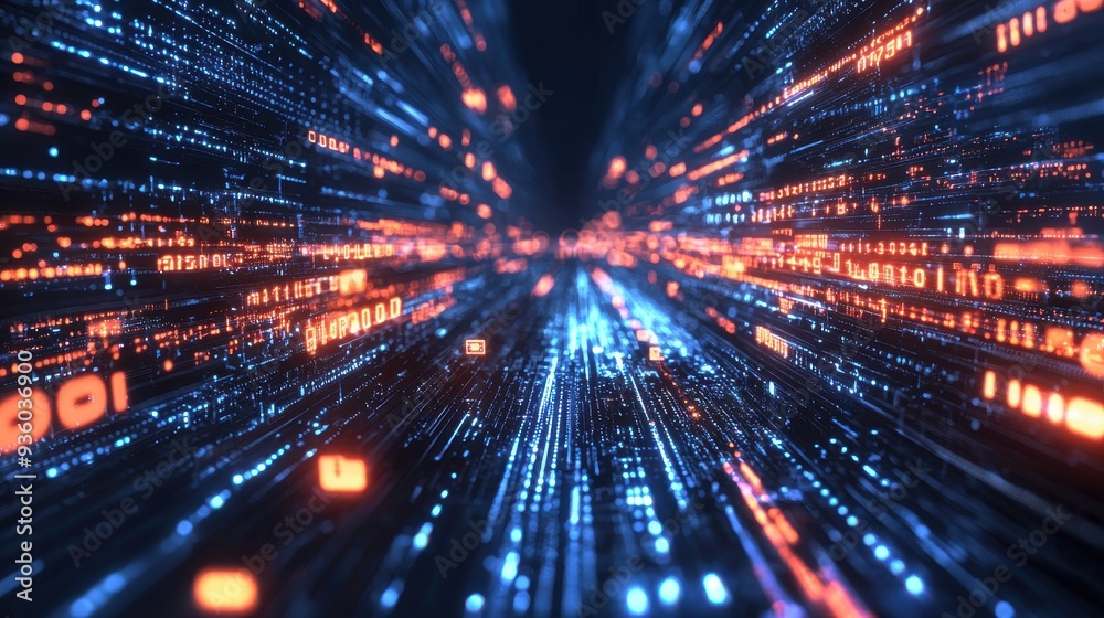 A 5G technology and connectivity infrastructure concept showcasing the ...