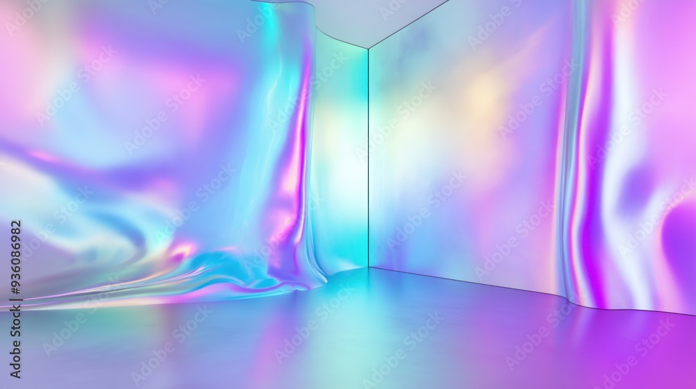 Gradient background, a sense of space and place, the shadow effect adds ...