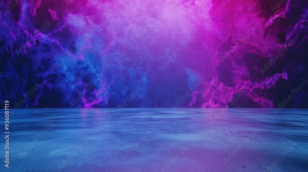 Gradient background, a sense of space and place, the shadow effect adds ...