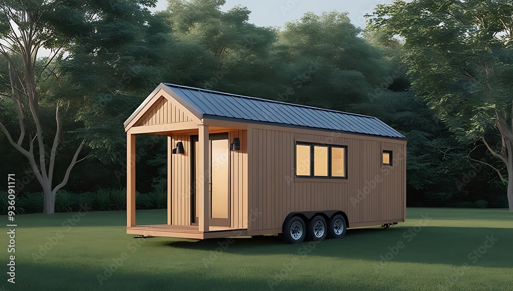 ADU or accessory dwelling unit also known as a tiny house for Small ...