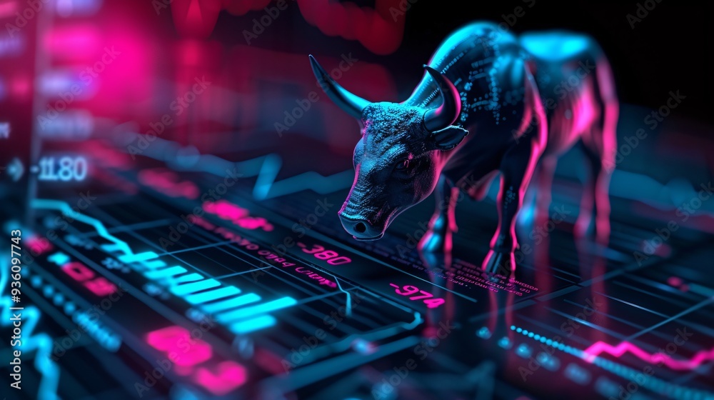 Cartoon dragon DJ mixing music on a mixer, surrounded by fantasy ...