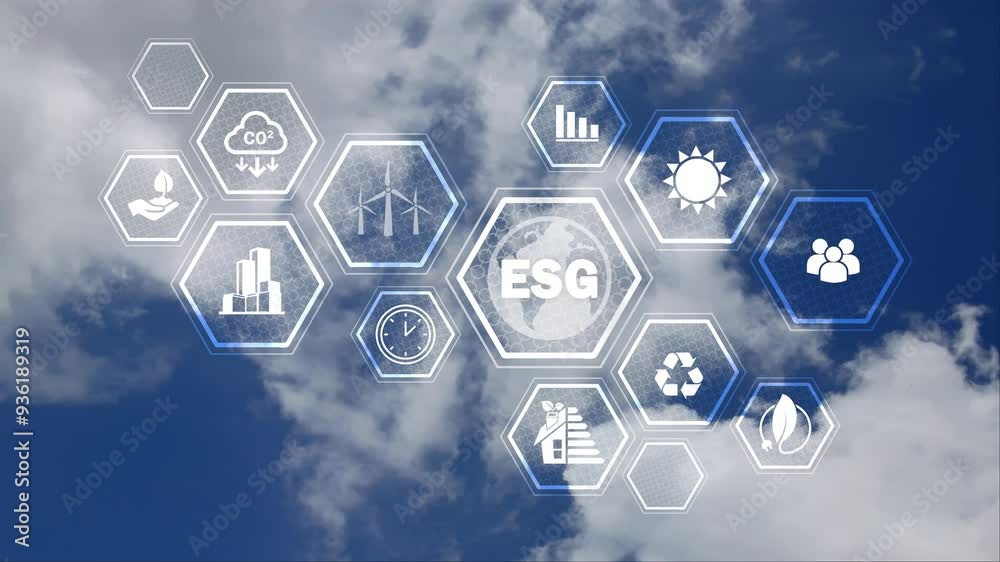 Green Energy, ESG, Renewable and Sustainable Resources. Environmental ...