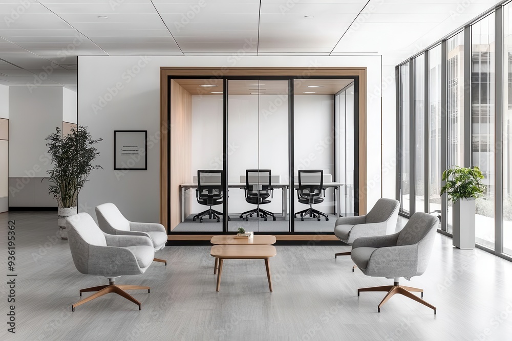 Movable office pods and partition walls that allow teams to create ...
