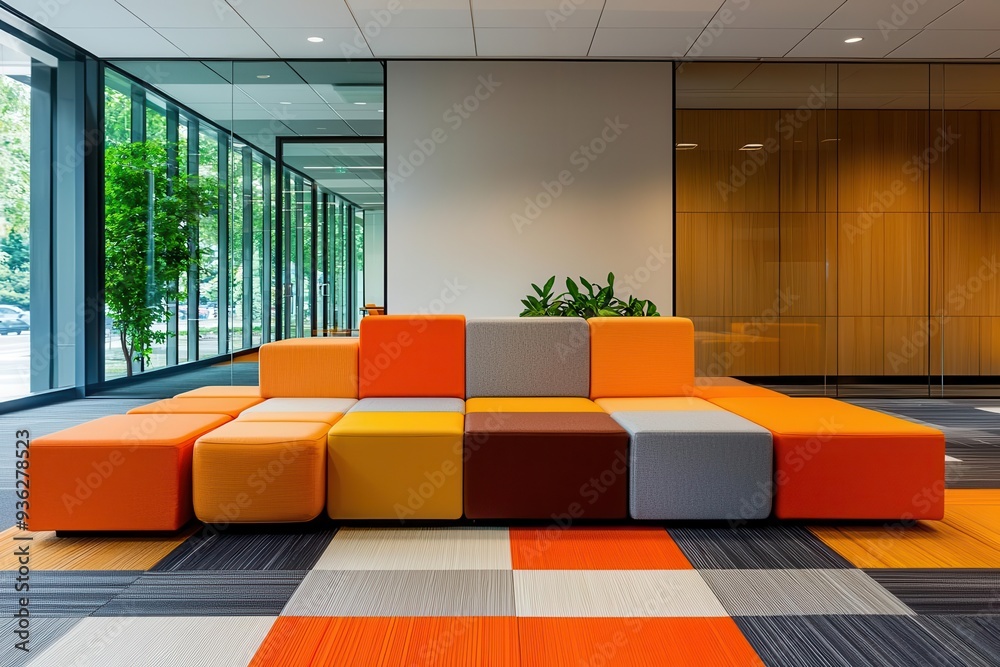 Movable office pods and partition walls that allow teams to create ...