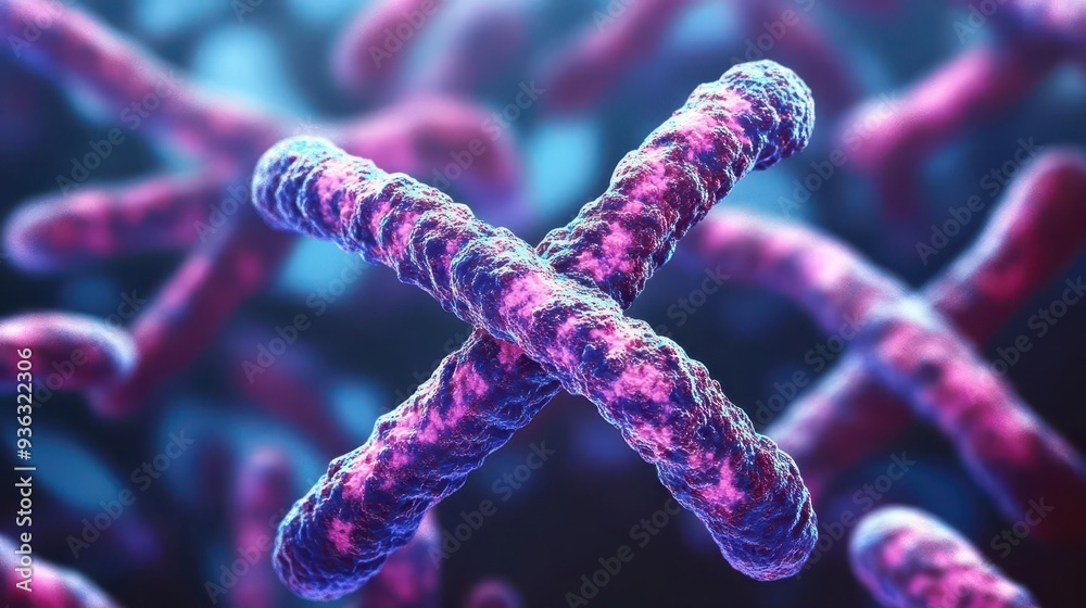 Chromosomal crossover during meiosis, with a detailed view of ...