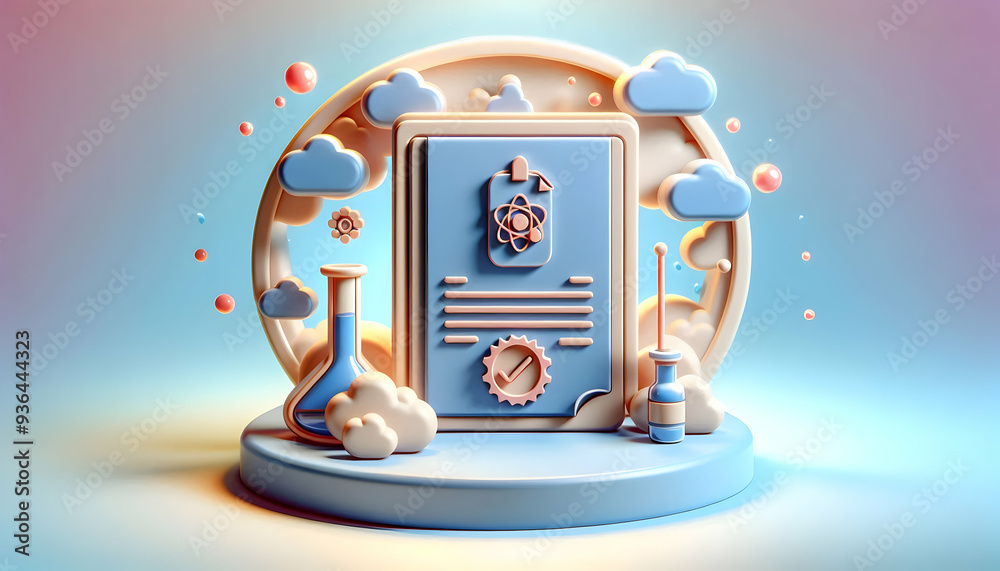 3D Border Frame with Chess Pieces and Strategy Board for Business ...