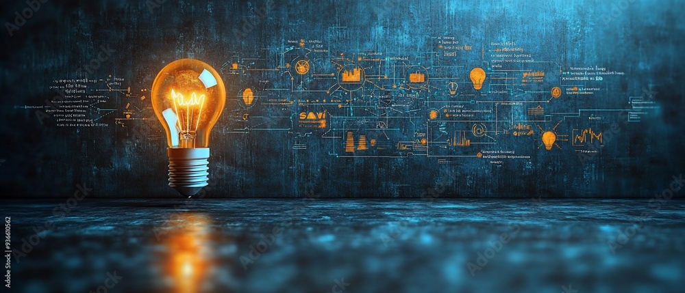 Detailed infographic showing the evolution of an idea from concept to ...