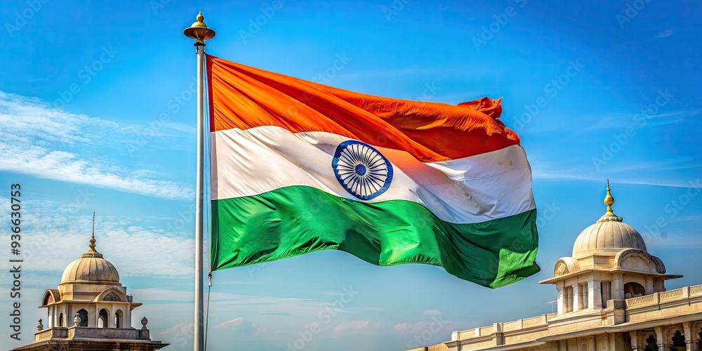 Proud moment: India's tricolor flag flying high at Connaught Place ...