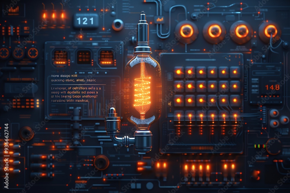 Vector infographic showing flow of ideas single spark of inspiration ...