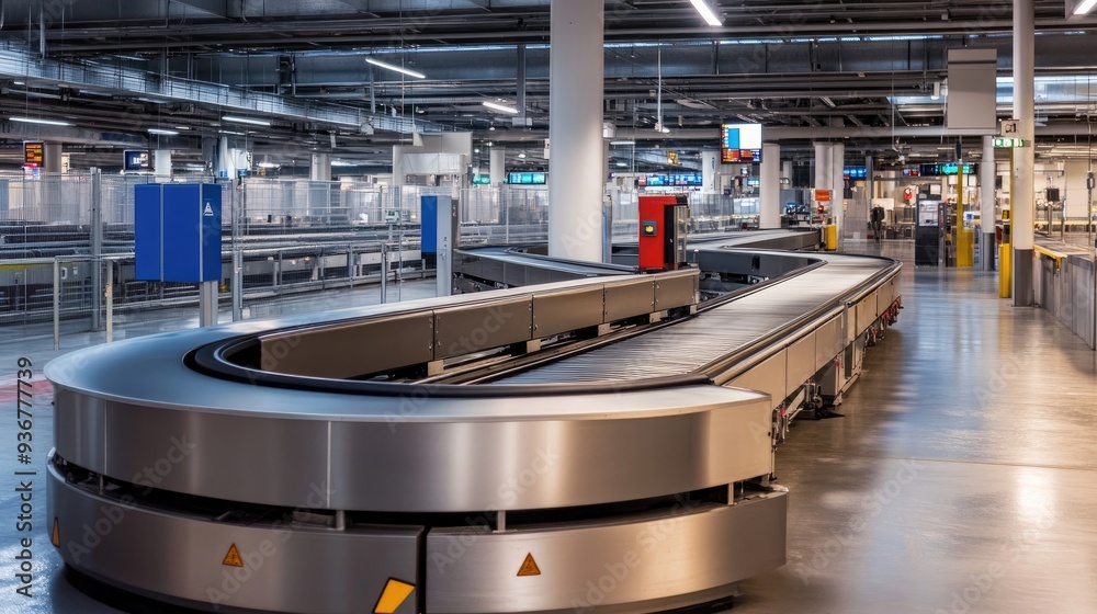 A smart airport baggage handling system with automated conveyors ...
