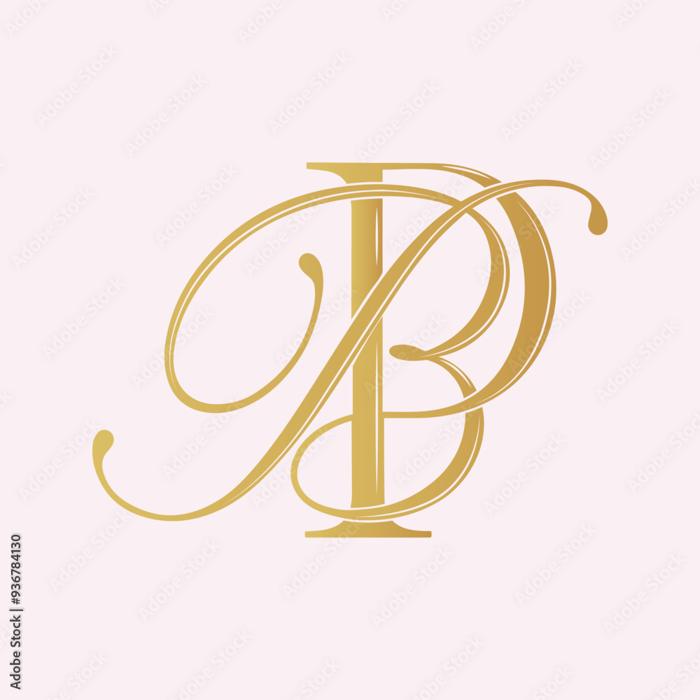 BP,PB, logo BP, Letter BP,monogram BP, vector, logo, Wedding Monogram ...