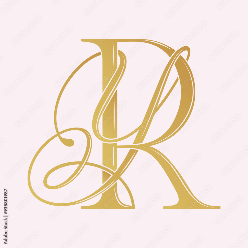 YR, RY, logo YR, Letter YR,monogram YR, vector, logo, Wedding Monogram ...