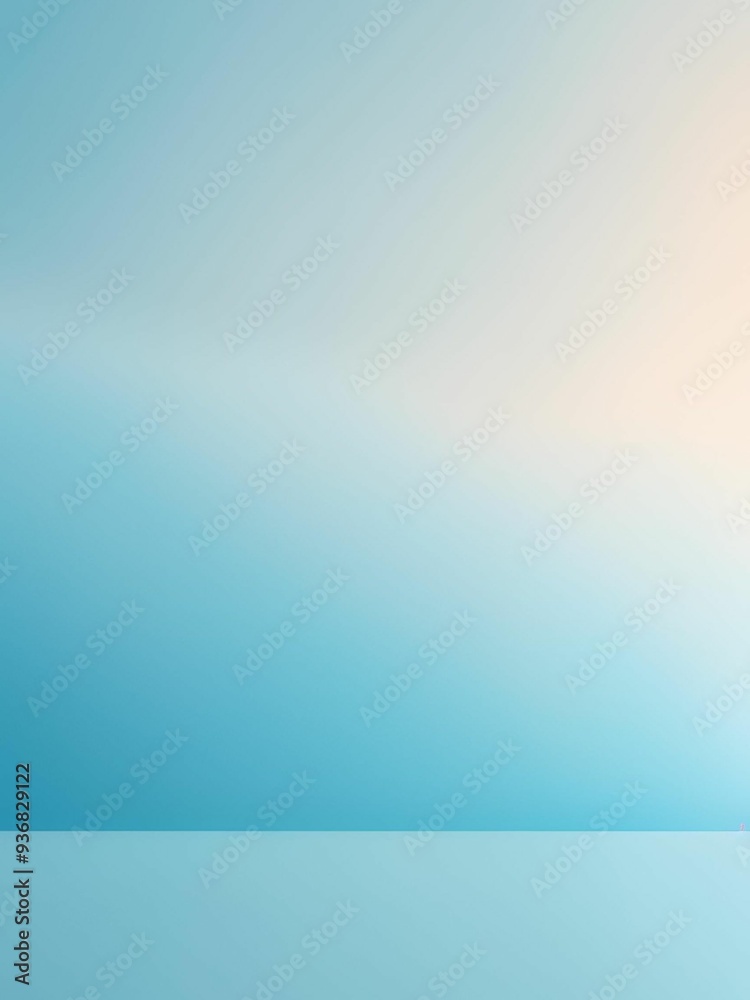 Gradient blue vertical background with shining light and separating ...