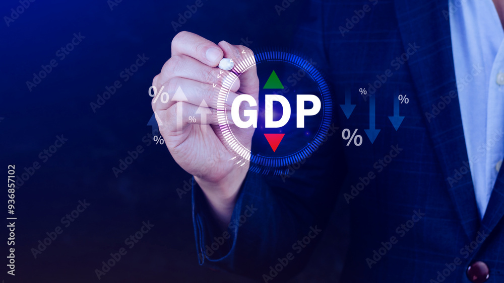 GDP business concept, GDP Gross Domestic Product Gross Domestic Product ...