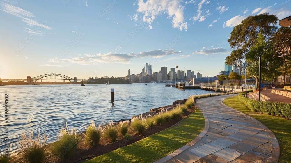 The city's iconic waterfront, offering stunning views and a hub for ...