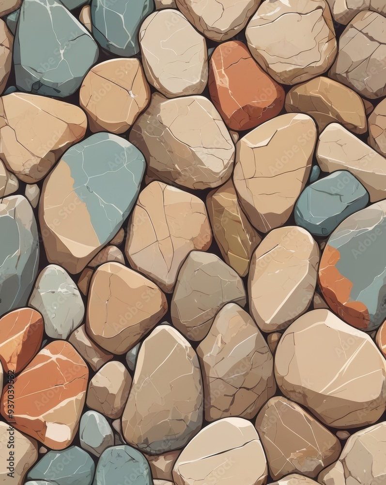 Textures and tile backgrounds of A close up of a rock wall with a ...
