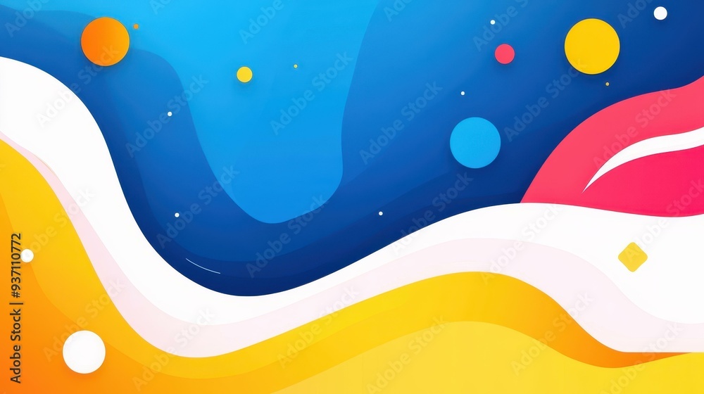 Revive your projects with vibrant abstract vector art, featuring ...