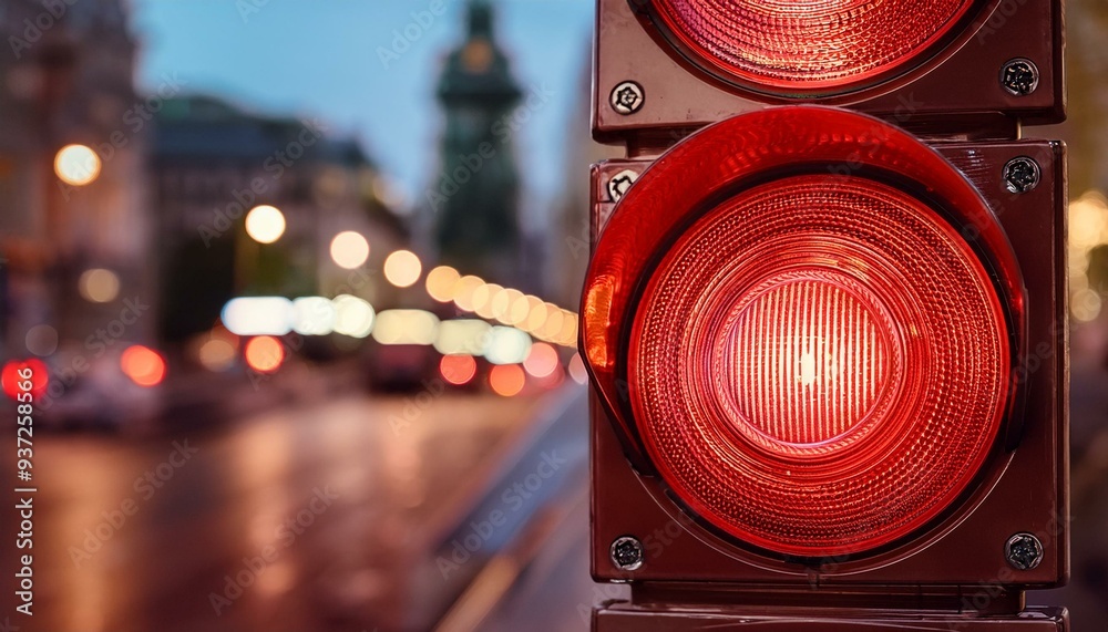 lantern in the park, church of st john the baptist, red traffic light ...
