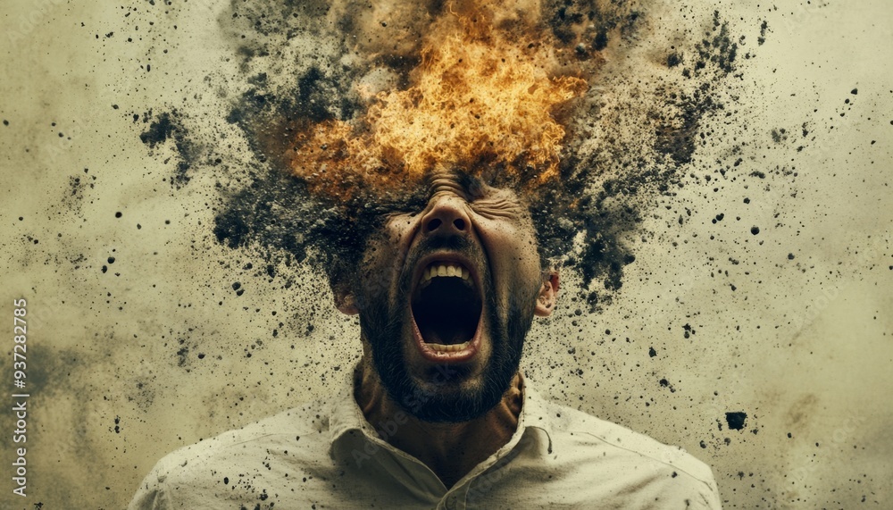 Abstract Visualization of Depression and Anxiety: AI-Generated ...