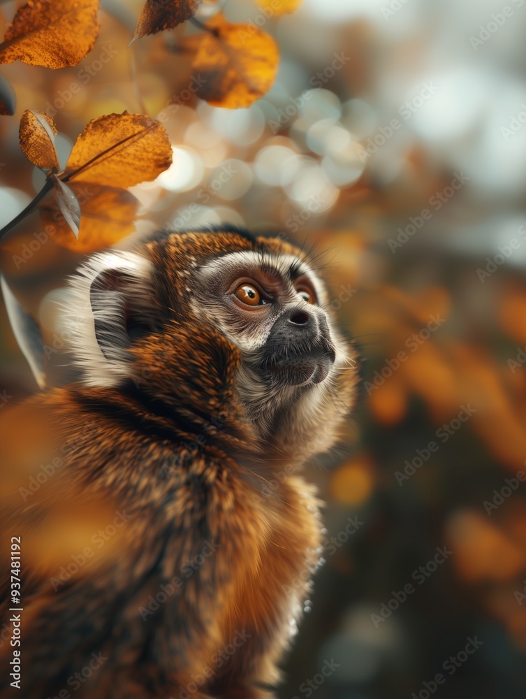 Pygmy Marmoset, Cebuella, Dwarf Monkey Wildlife Photography in Forest ...