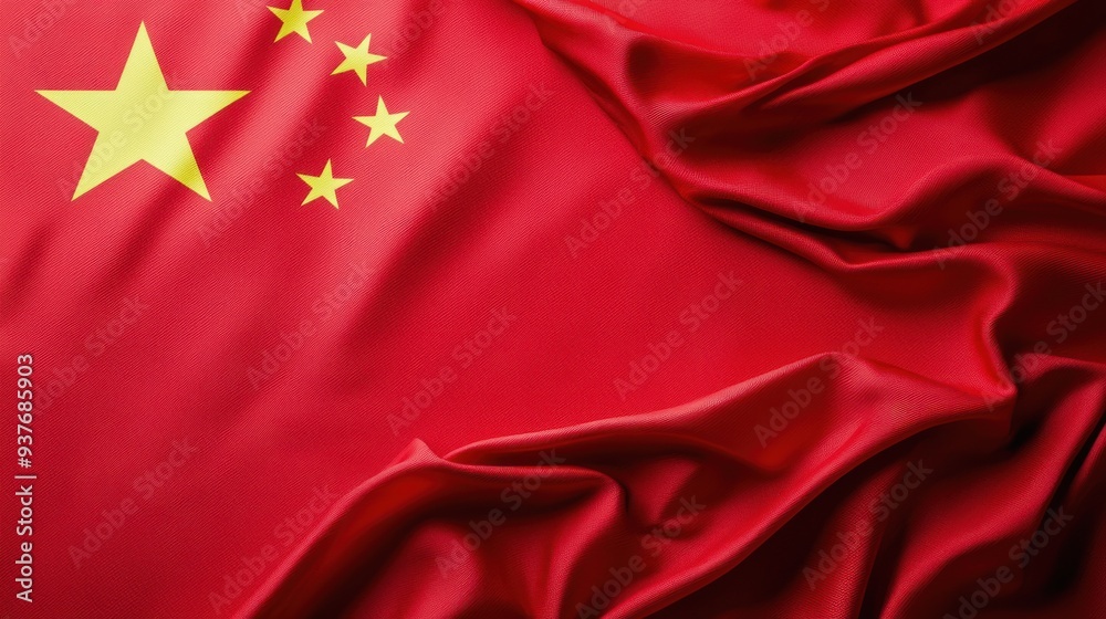 China's National Day: Banner design for People's Republic of China ...