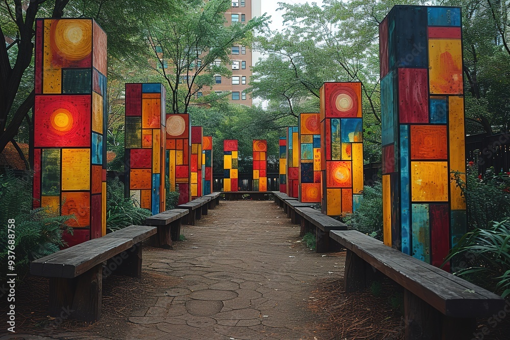 Community Art for Public Spaces: A community-created art installation ...