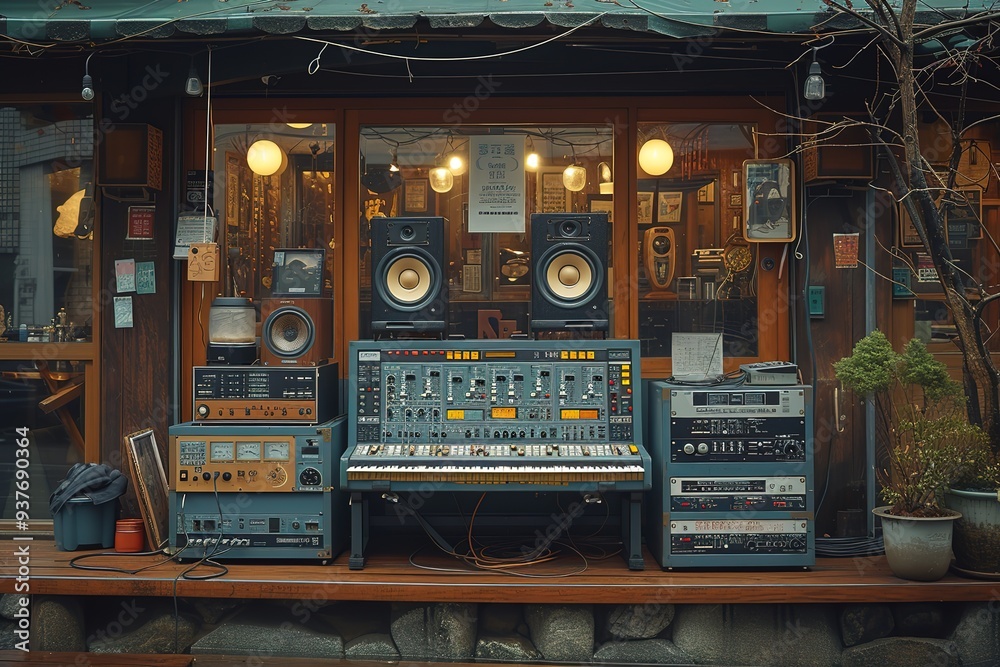 Community Radio: A photograph of a community radio station promoting ...