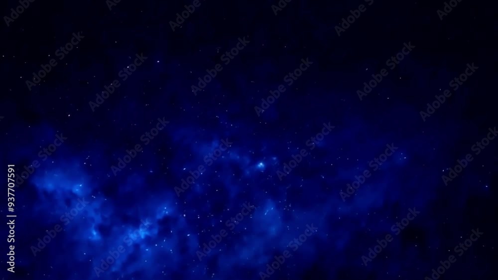 4k video loop stars in space dark blue background purple, graphic ...