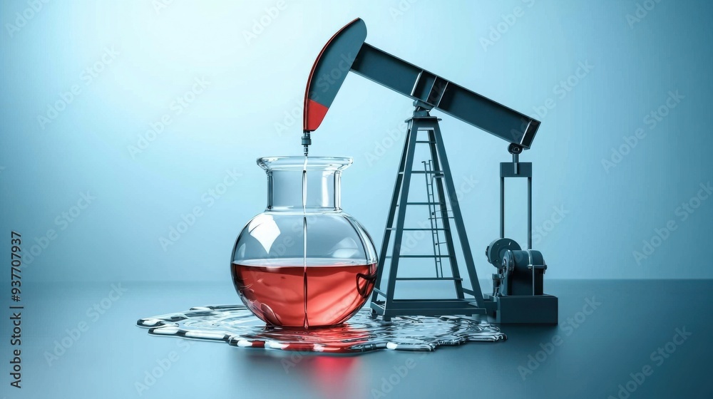 Minimalist diagram illustrating ultrasimple oil separation with flat ...