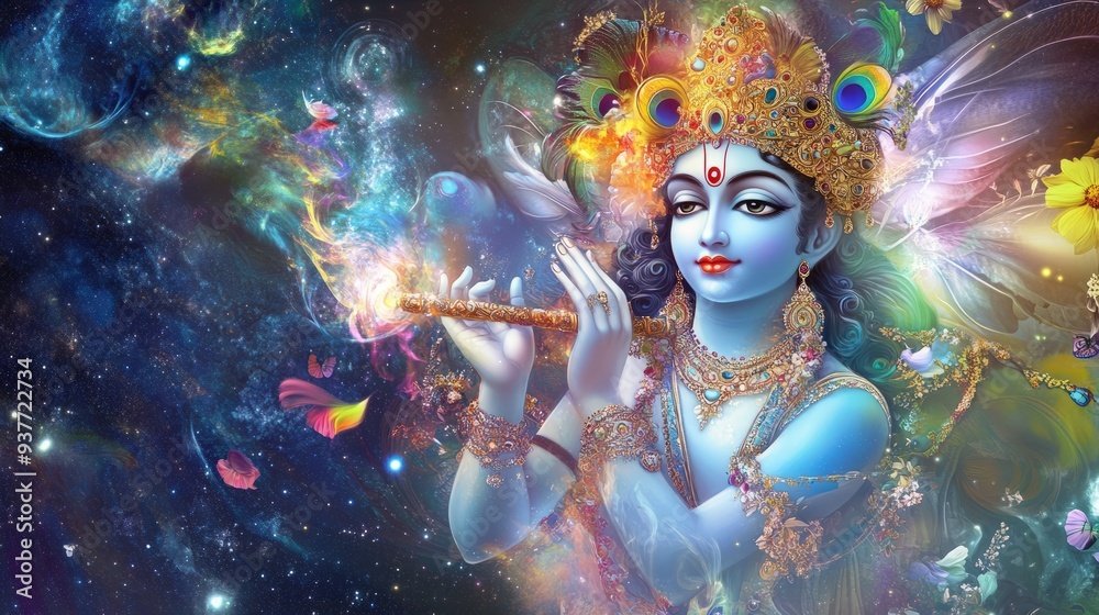 Krishna Image The charm of the Holy Spirit becomes your screen ...