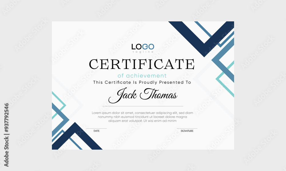 customizable vector certificate. certificate background. vector ...