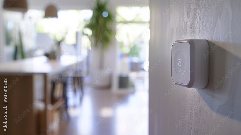 smoke detector fire alarm detector home safety device setup at home ...
