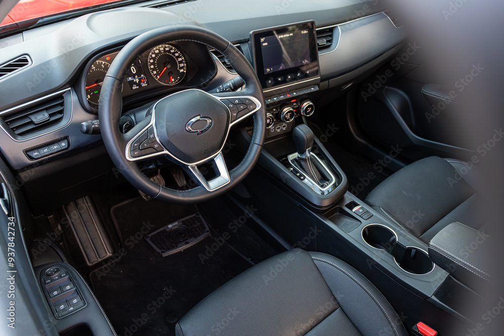 Novosibirsk, Russia - july 05, 2024: Renault Samsung SM3, car Interior ...