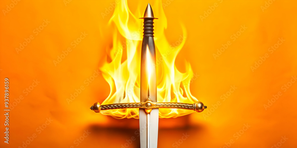 3D Hanumans Mace and Gada concept as Vector illustration of Hanumans ...