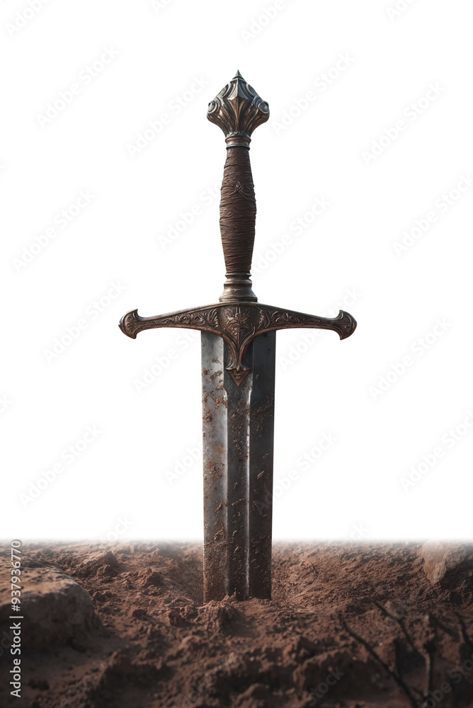 The Legendary Sword of Excalibur: Arthur’s Epic Blade, Embedded in Rock ...