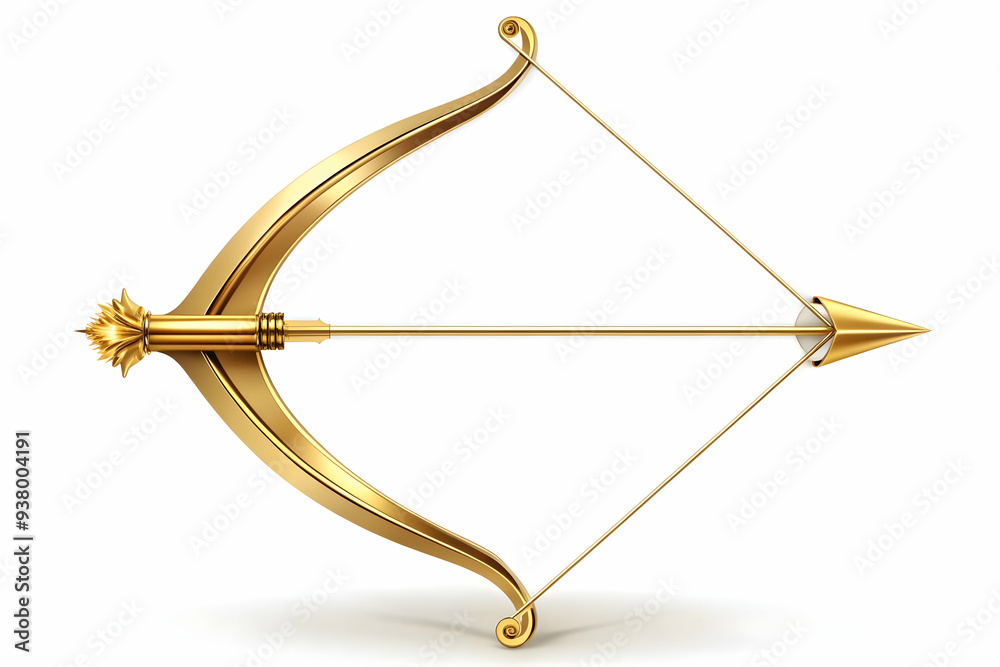 Ramas Bow and Arrow concept as Vector of Ramas bow and arrow in gold ...