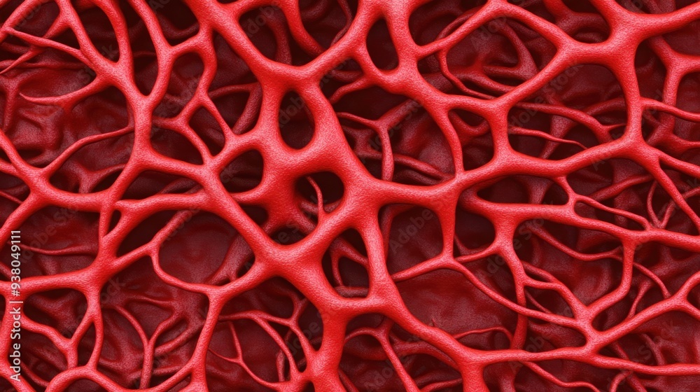 Illustration of nerve tissues with synapses, showing clinical relevance ...