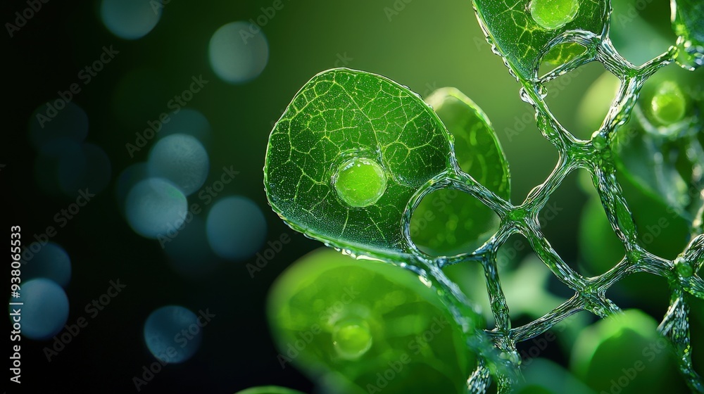 Using a microscope, a close-up of plant tissue displaying the phloem ...